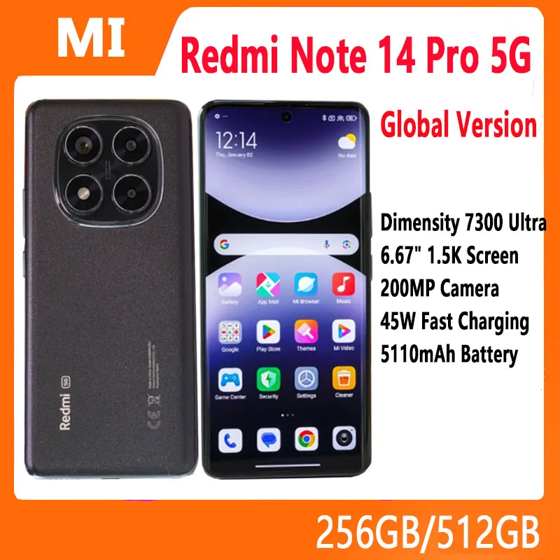 Redmi Note 14 Pro with Google Play: Is It the Right 5G Phone for Global ...