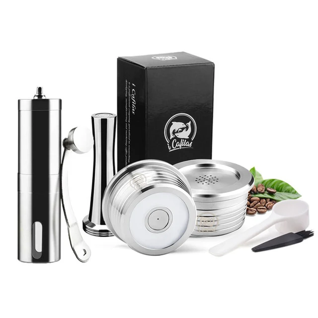 [최신|인기상품]빈폴원피스 => 재사용 가능한 캡슐로 커피를 즐기는 혁명: i Cafilas 델타 Q NDIQ7323 ...