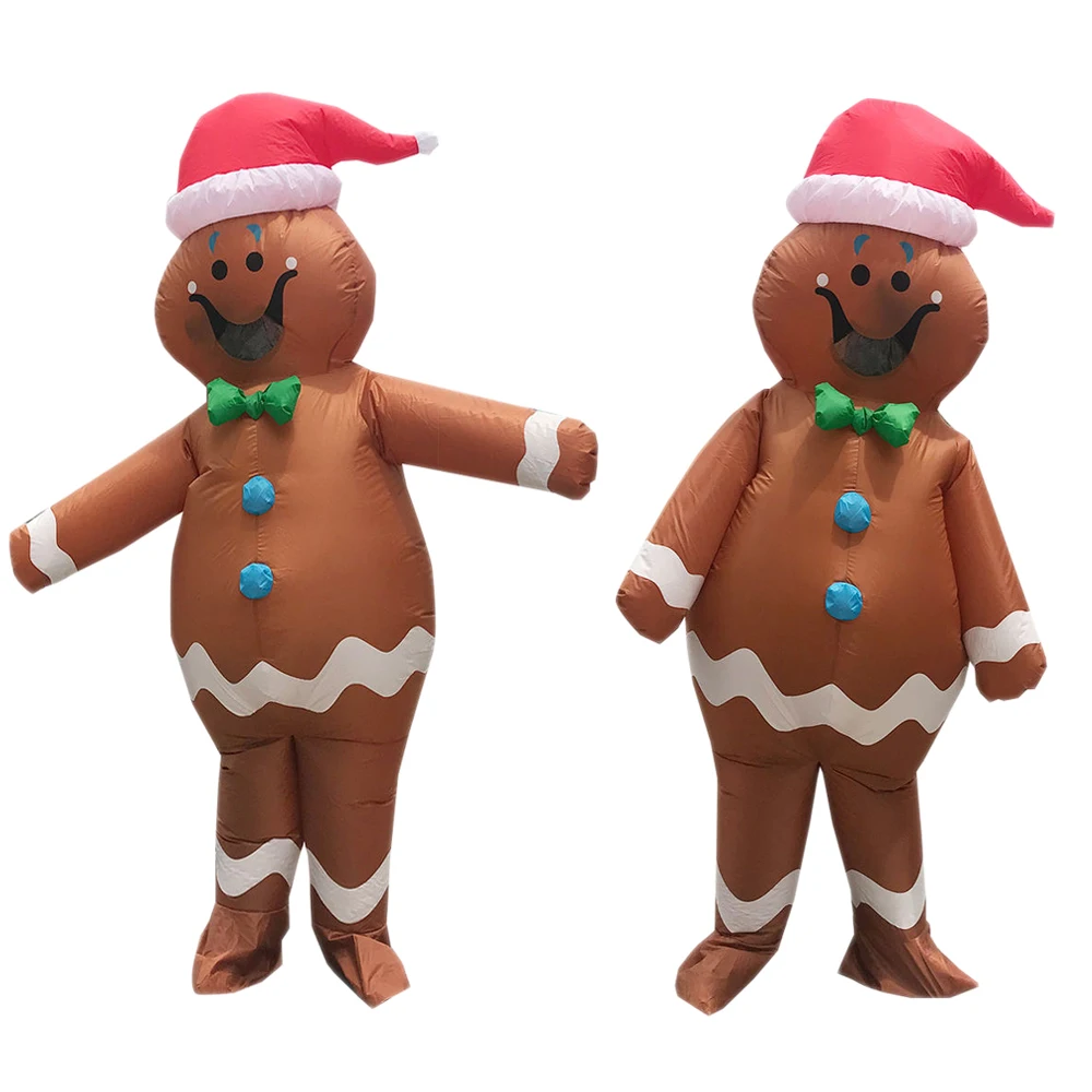 Adult Inflatable Costume Christmas Suits Mascot Party Cosplay Costumes ...