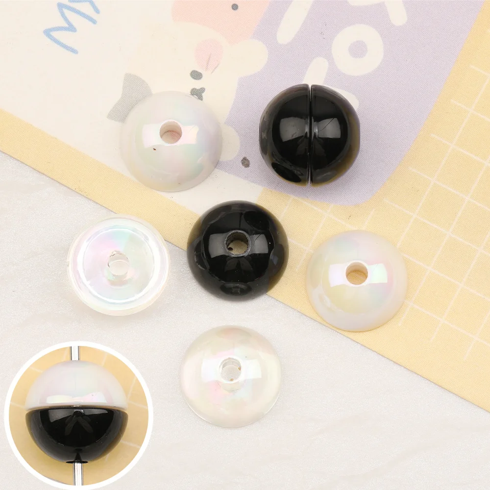 Cordial-Design-200Pcs-18-18MM-Acrylic-Bead-Semicircle-Shape-Aurora ...