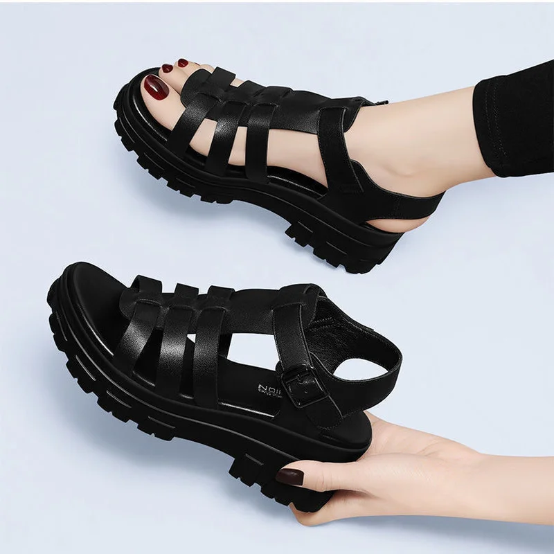 Women-Sport-Sandals-Wedge-Hollow-Out-Sexy-Open-Toed-Ladies-Sandals ...