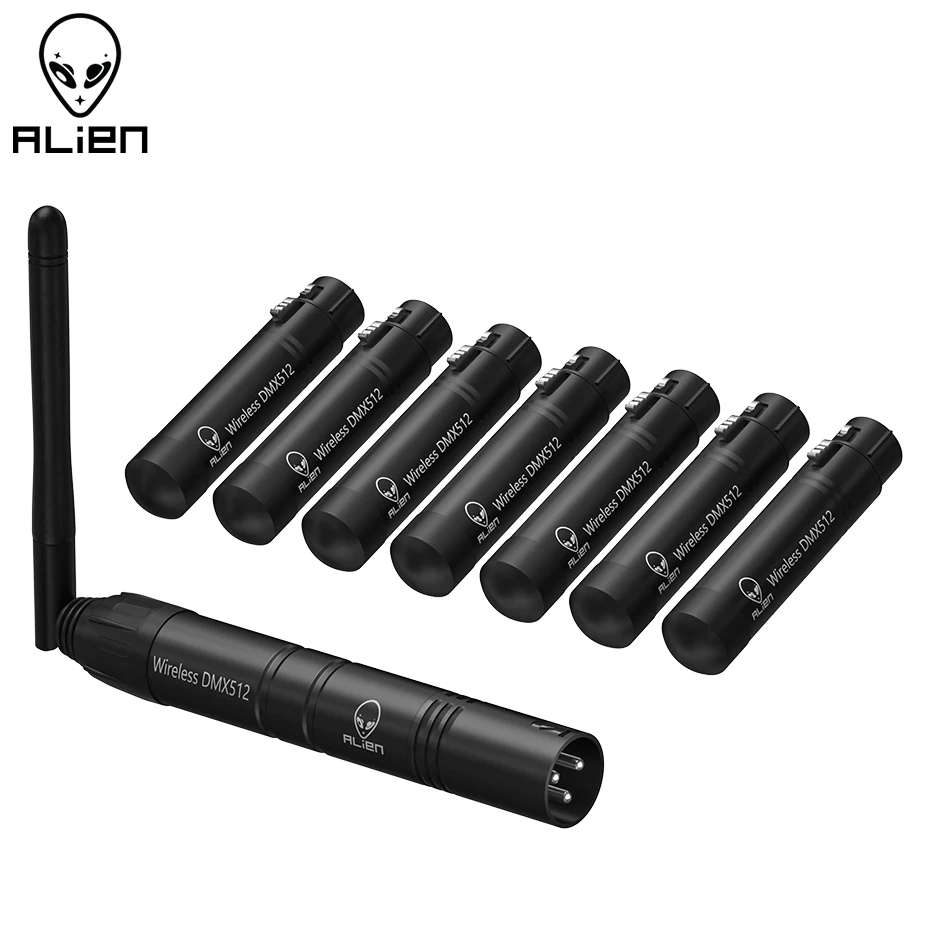 ALIEN 2.4G ISM 무선 DMX 512 Dfi 컨트롤러, XLR 송수신기, 디스코 DJ 파티와 바 스테이지, PAR ...