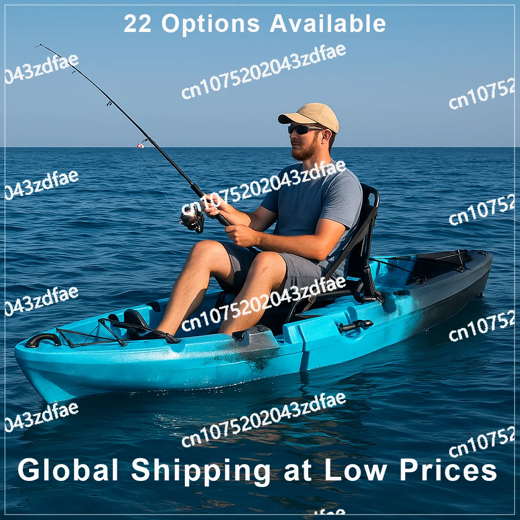 Portable LLDPE Kayak with Split Hard Shell, Electric/Pedal-Driven Canoe ...