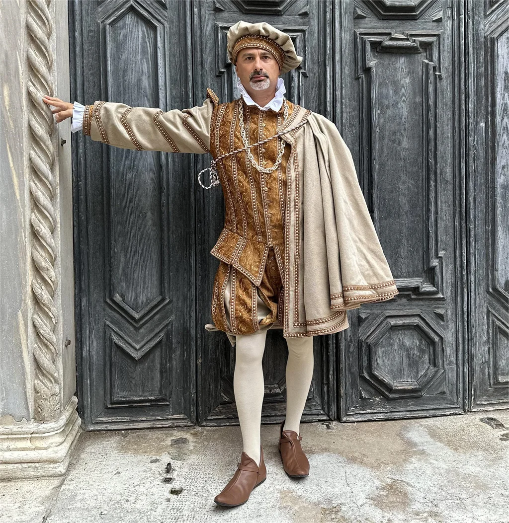 Historical-Renaissance-Tudor-King-Prince-Costume-Outfits-For-Men-Tudor ...