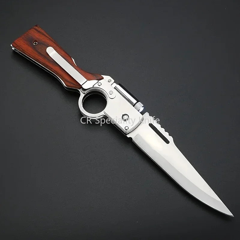 AK47 EDC Folding Knife with LED – OUTFITTERS PURSUIT