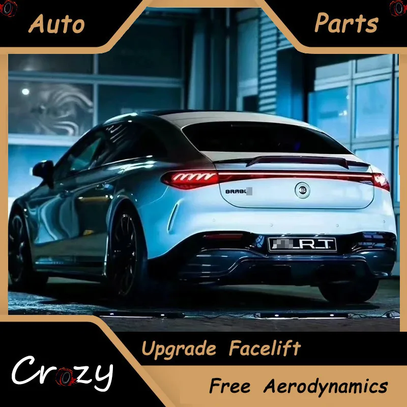 Fit For Mercedes Eqe 350 Real Carbon Fiber Spoiler Eqe53 Brabus Style ...