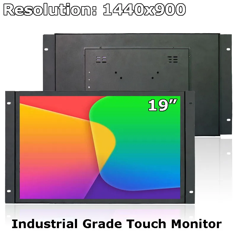 19-Inch-Widescreen-1440x900-Open-Frame-Style-Industrial-Grade-Embedded ...