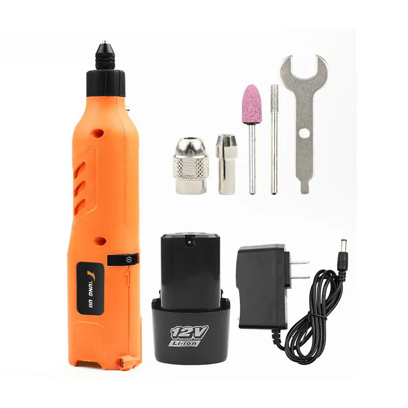 Electric-Drill-Battery-Drill-Machine-12v-Engraver-Rechargeable ...