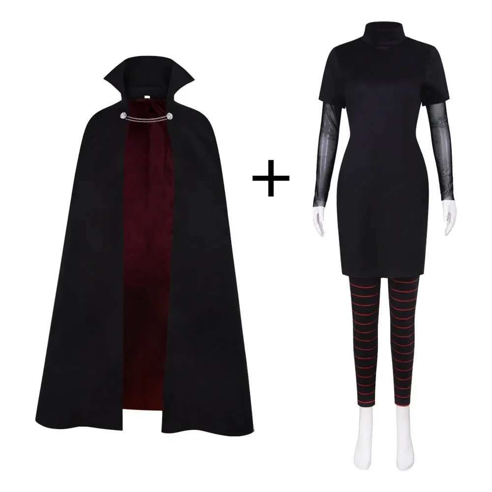 Disfraz de Cosplay de la película Mavis Drácula para mujer adulta, capa ...