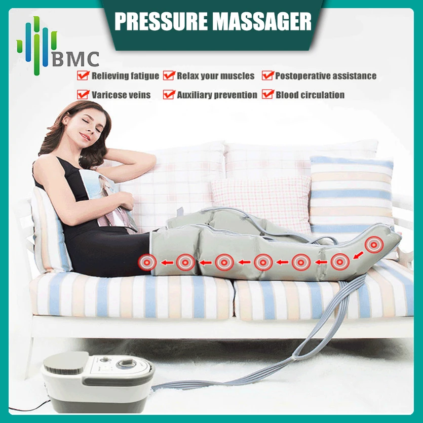 Air Pressure Leg Arm Massager Release Edema Varicosity Myophagism Body ...