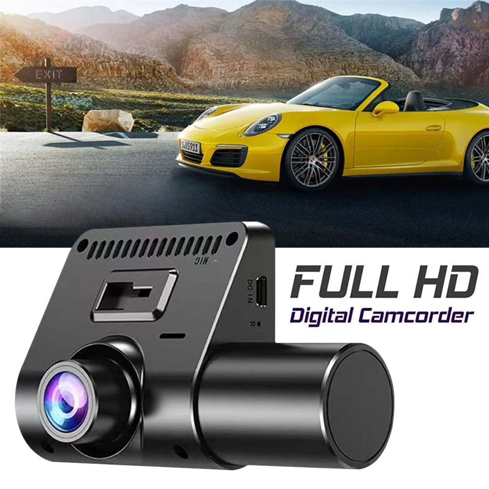 1080P Car Dash Cam Front and Inside 3 Channel Car Recording Camera Loop ...