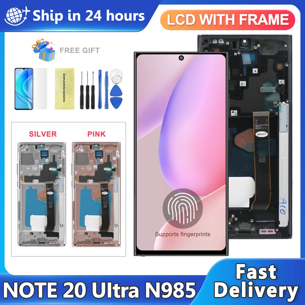 AMOLED-For-Samsung-Note-20-Ultra-N986B-N985-N985F-LCD-Display-For ...