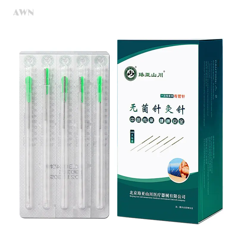 5Box-500Pcs-Disposable-Acupuncture-Needle-Sterile-with-Individual-Tube ...