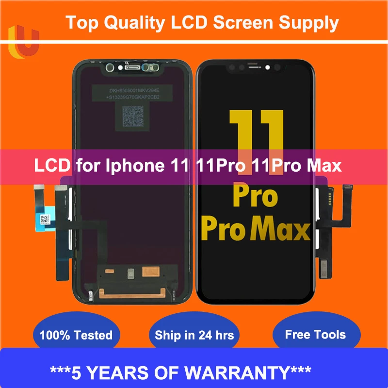 Soft-OLED-LCD-Display-for-iphone-11promax-11-11pro-Spare-Parts-Touch-Digitizer-Replacement-for ...