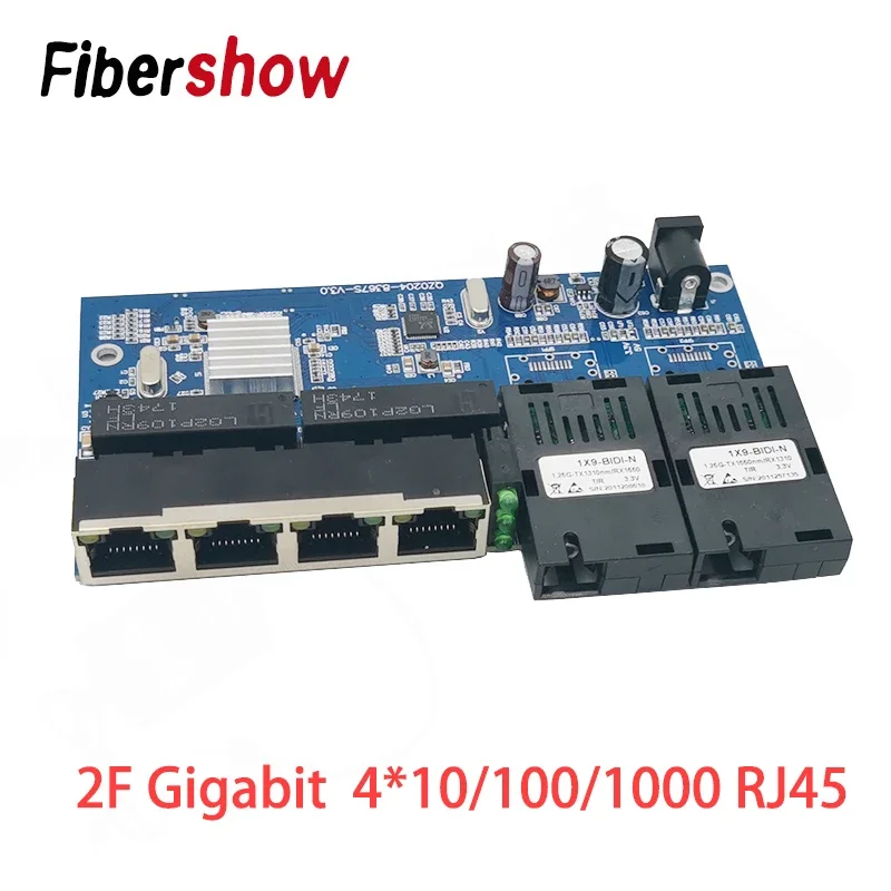 Gigabit-Ethernet-switch-Fiber-Optical-Media-Converter-4-RJ45-2-10-100 ...