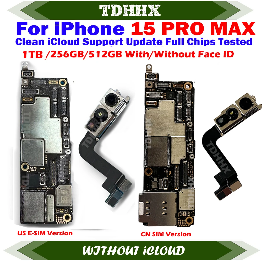 Free-Shipping-Mainboard-Clean-iCloud-For-iPhone-15-Pro-Max-Full-Working ...