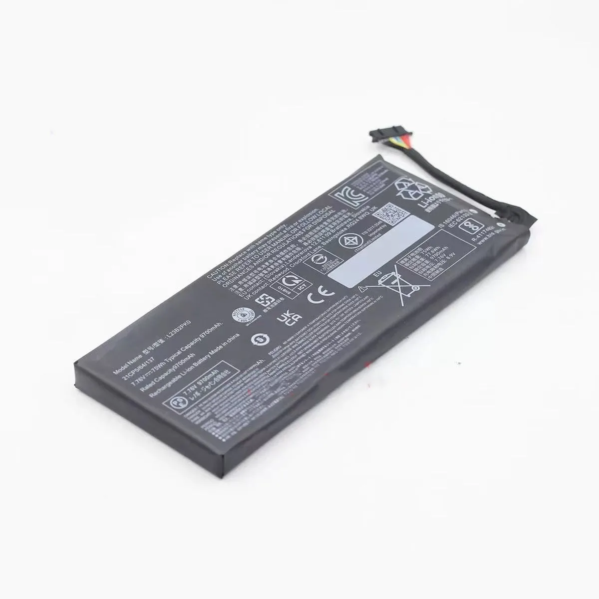 new for lenovo Legion Go 8APU1 L23MB2PK0 L23B2PK0 Game console battery ...