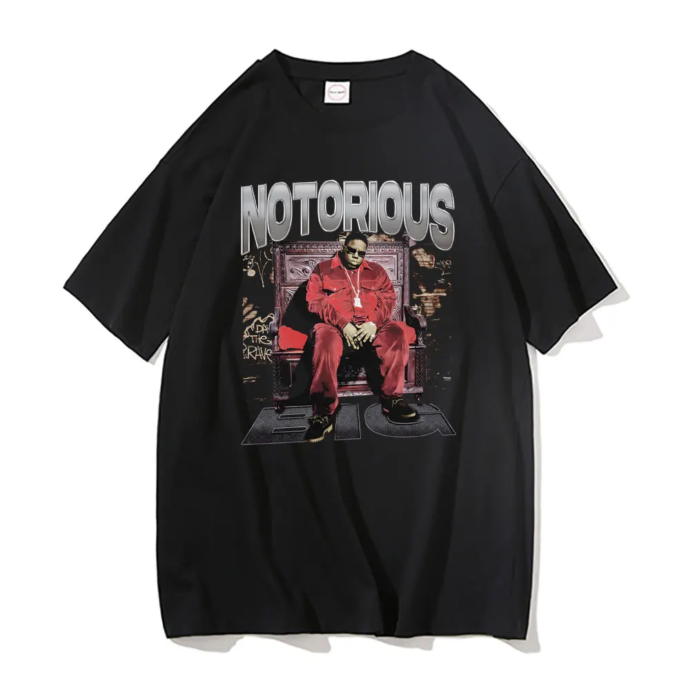 The-Notorious-Big-Graphic-Print-Tshirt-Rap-Biggie-Smalls-Hip-Hop ...