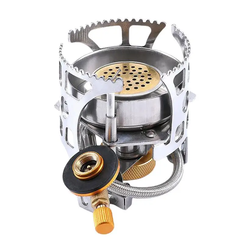 Outdoor-Gas-Burner-Windproof-Camping-Stove-Portable-Folding-Ultralight ...