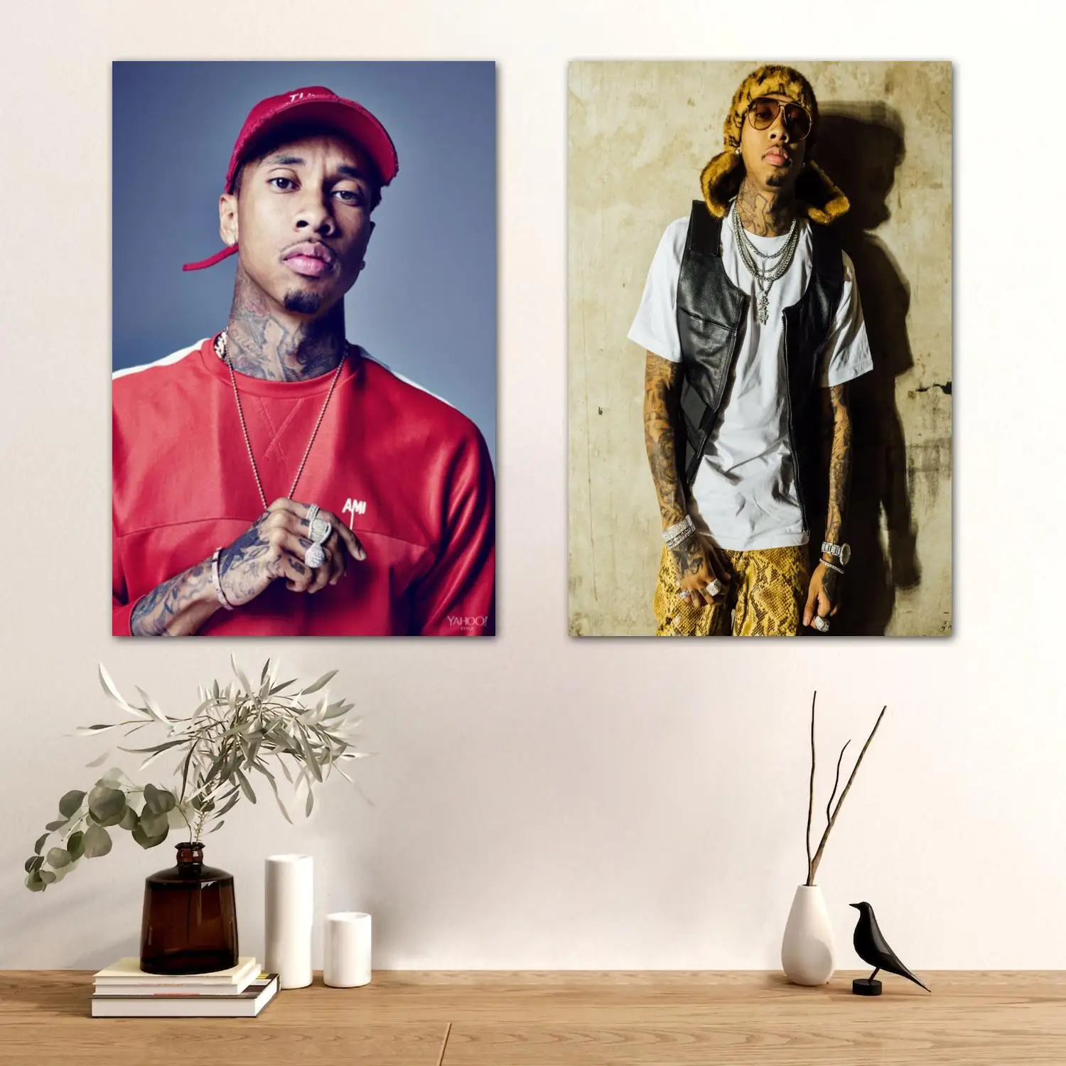 Collage Of Tyga