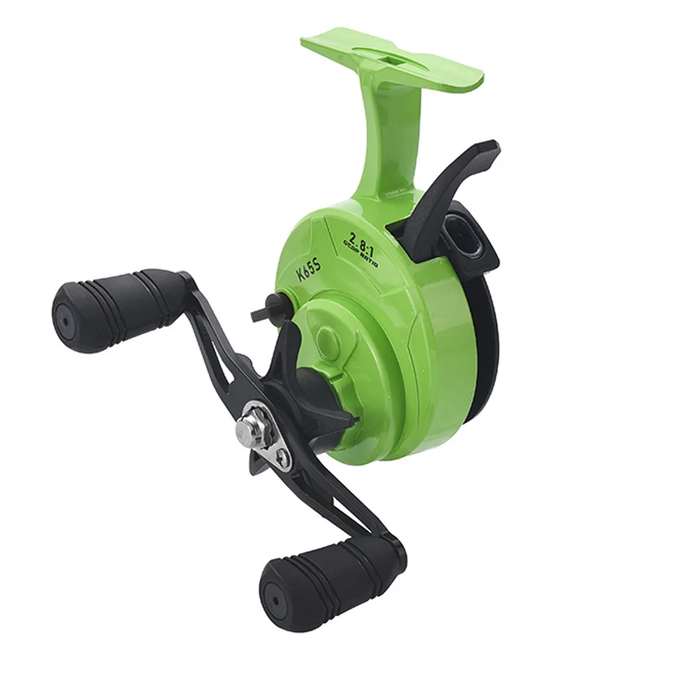 Plastic-Wire-Cup-Ice-Fishing-Reel-Raft-Fishing-Wheel-Front-Fishing ...