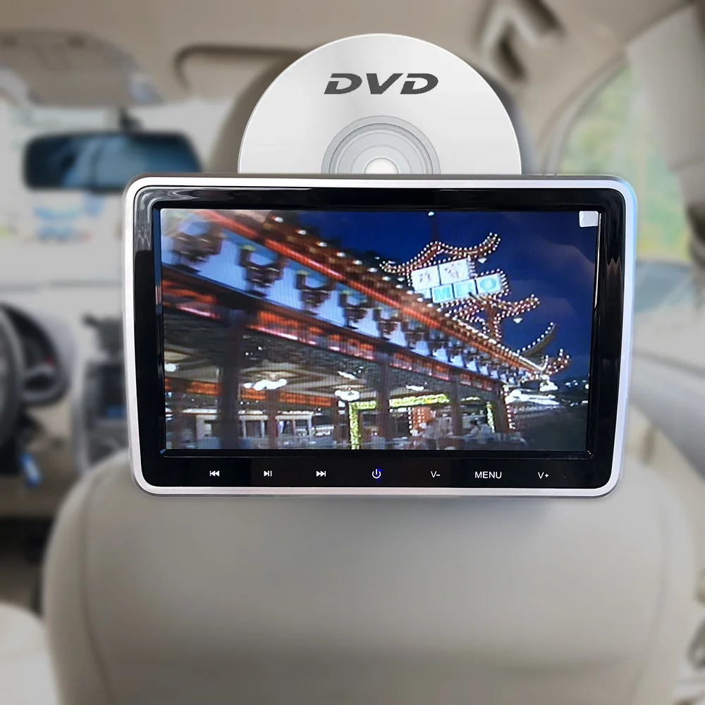 10-Inch-Portable-DVD-Player-Screen-For-Car-TV-Headrest-Monitor-HDMI ...