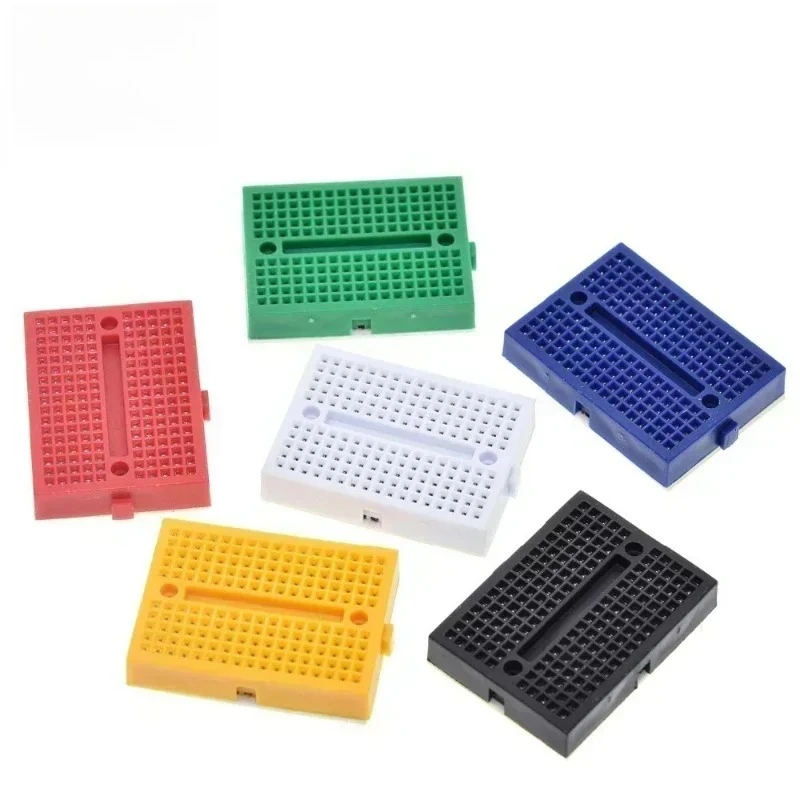 6/7PCS Mini Breadboard Kit SYB-170/ZY-25 Solderless PCB Prototype Board ...