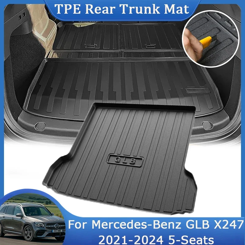 For-Mercedes-Benz-GLB-X247-2021-2022-2023-2024-5-Seats-Floor-TPE-Rear ...