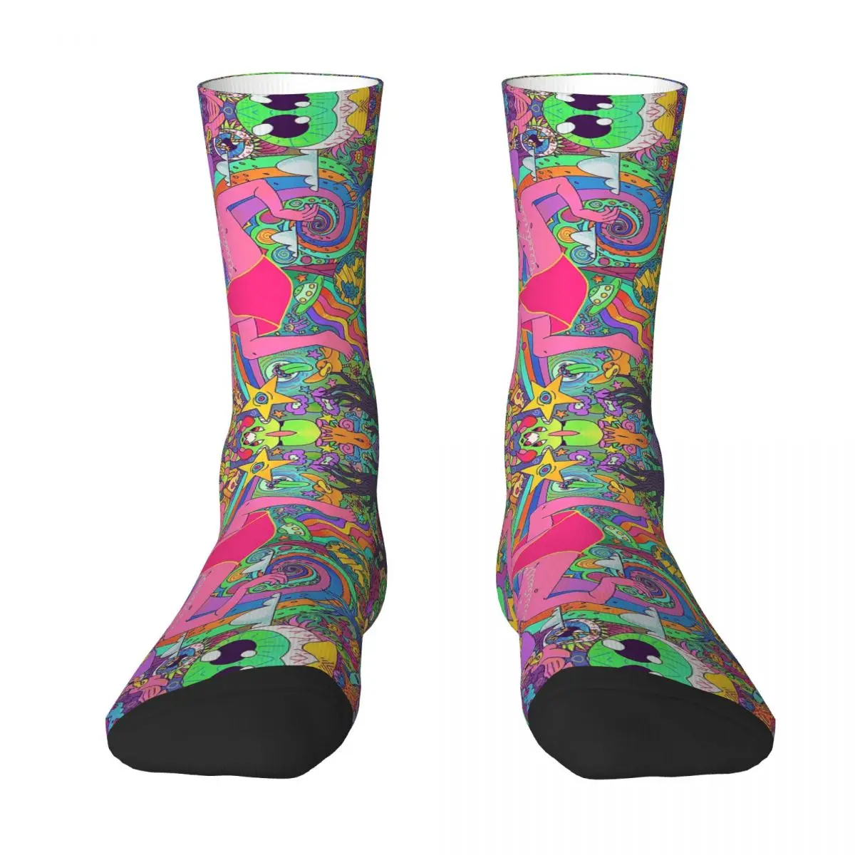 The Midnight Gospel Trippy Socks Harajuku Super Soft Stockings All ...