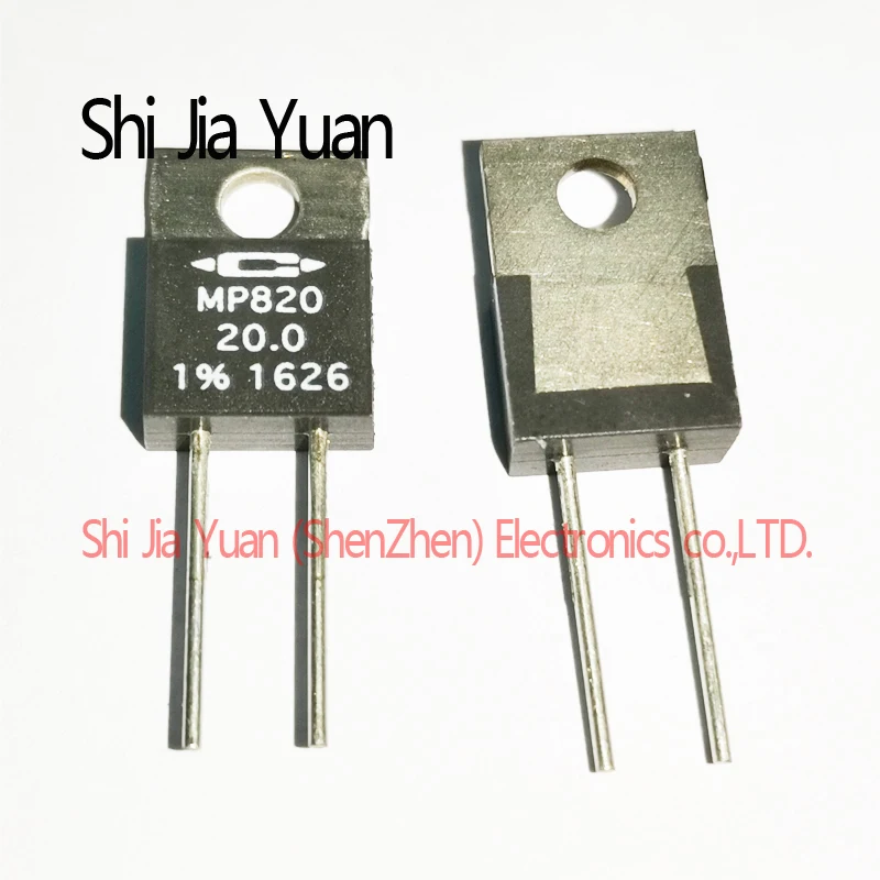 1PCS MP820-20.0-1% MP820-20.0 MP820 RES 20 OHM 20W 1% TO-220 Resistor ...