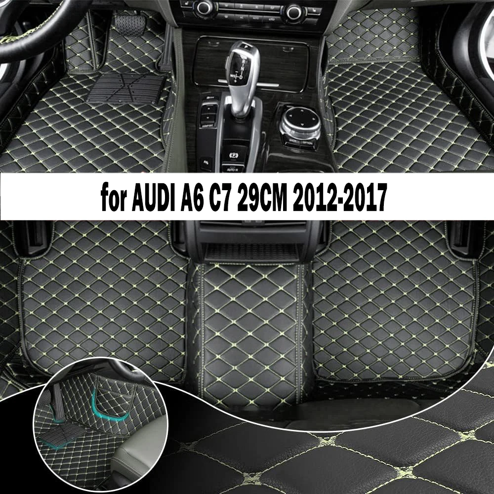 Custom-Car-Floor-Mat-For-AUDI-A6-C7-29CM-2012-2017-Upgraded-Version ...