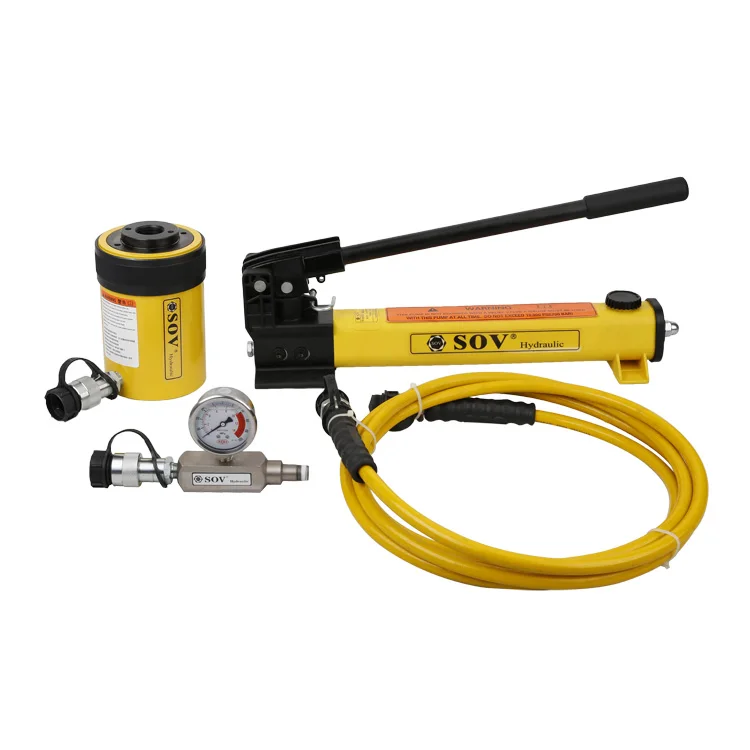 Enerpac-Series-Hydraulic-Jack-30-Ton-Single-Acting-Hollow-Plunger-Type ...