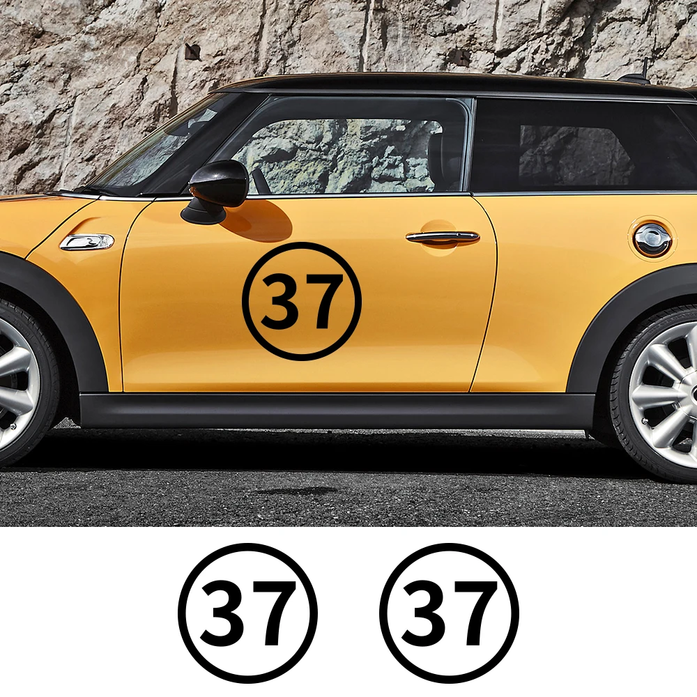 Car Side Stickers Auto 37 Road Decor Decal Cover For Mini Cooper R56 ...