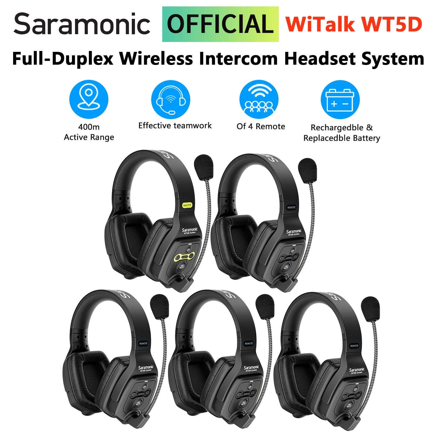Saramonic-Witalk-WT5D-Full-Duplex-Communication-Wireless-Intercom ...