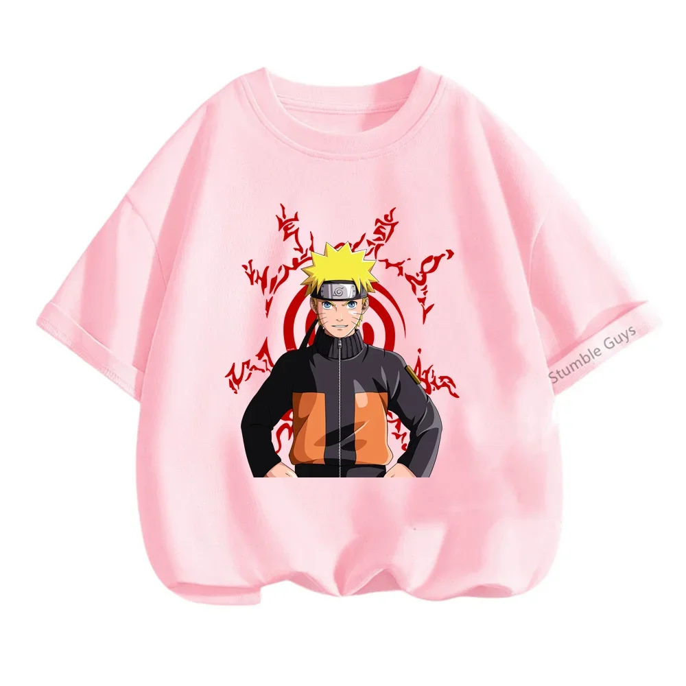 Camiseta de moda para niños, camiseta de Naruto, ropa para niños, niña ...