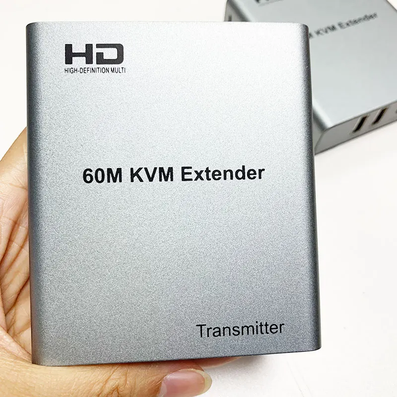 60M KVM Extender Video 4K 120M Transmitter Receiver HDMI-compatibleBy ...