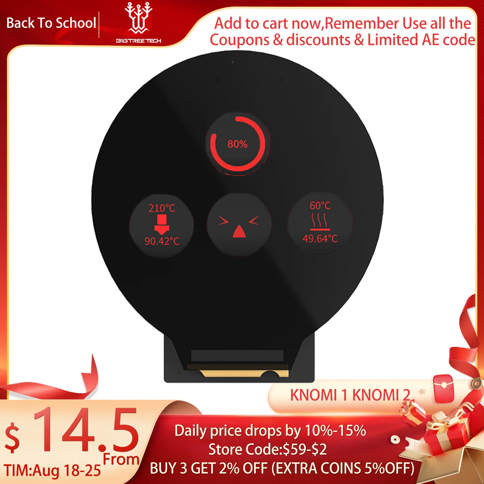 BIGTREETECH-KNOMI-V2-0-V1-0-1-28-inch-Display-Circular-Screen-for-3D ...