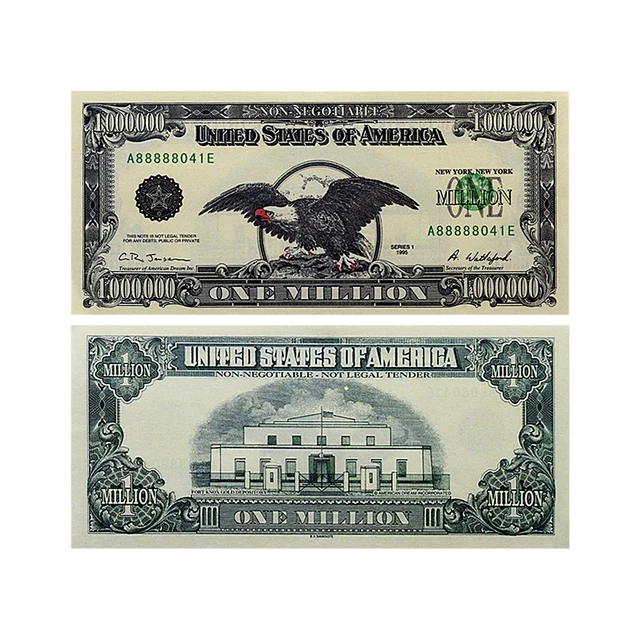 1000000 Dollar Amazon.com: Pack Of 10 Patriot Million Dollar Bills