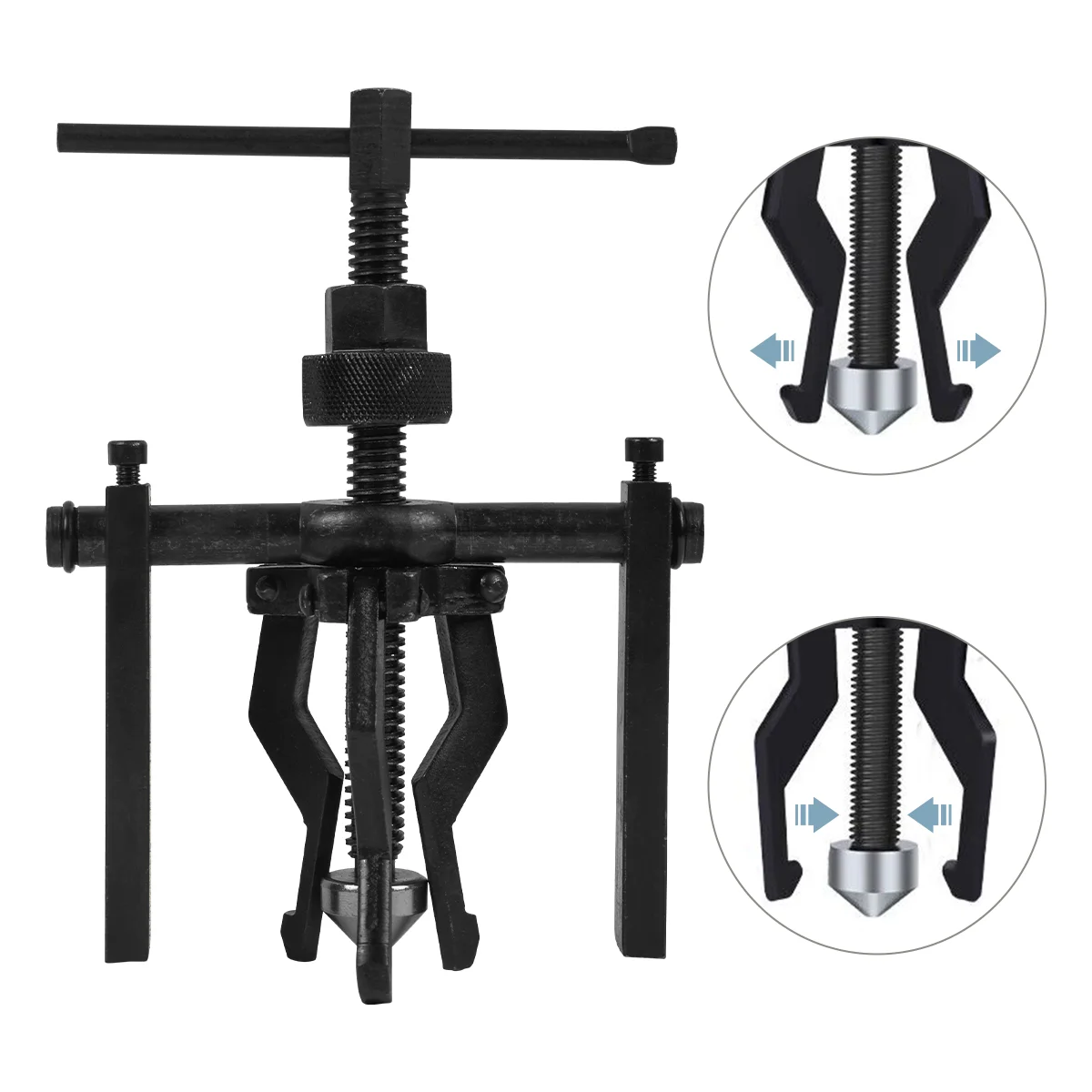 3-jaw Inner Bearing Heavy-duty Gear Puller Gear Extractor Automotive ...