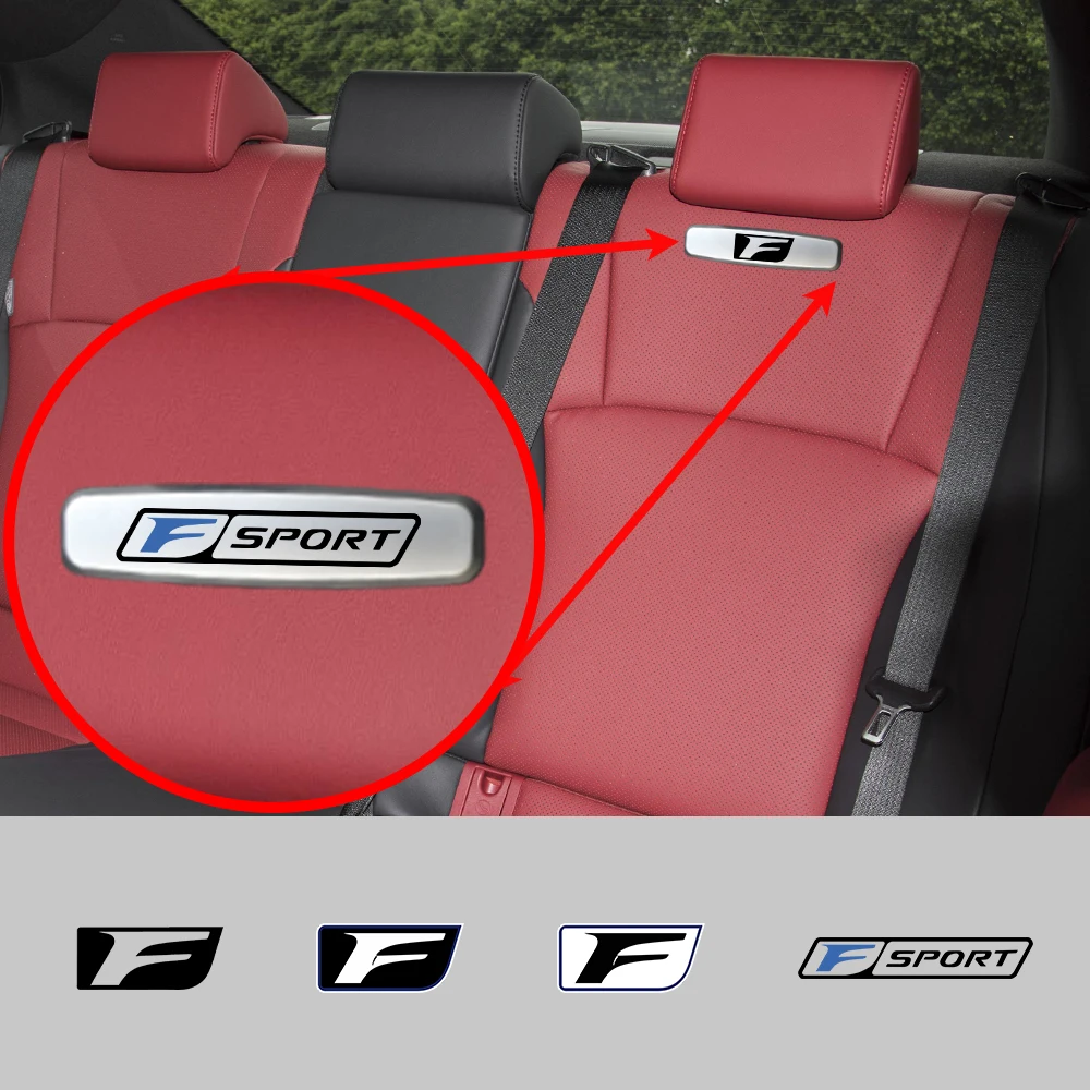 Car Metal Emblem Seat Stickers Auto anti-kick pad floor mat Badge For ...