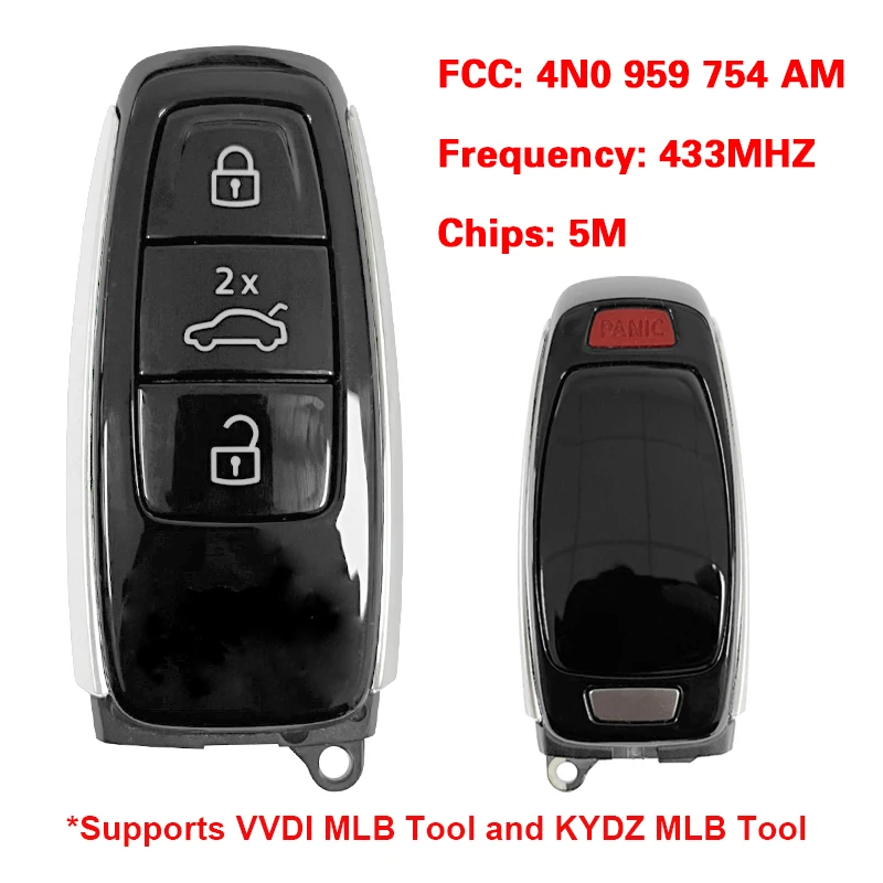 CN008017-MLB-Key-Original-Smart-Remote-Key-Fob-For-Audi-A5-A6-A7-Q8 ...