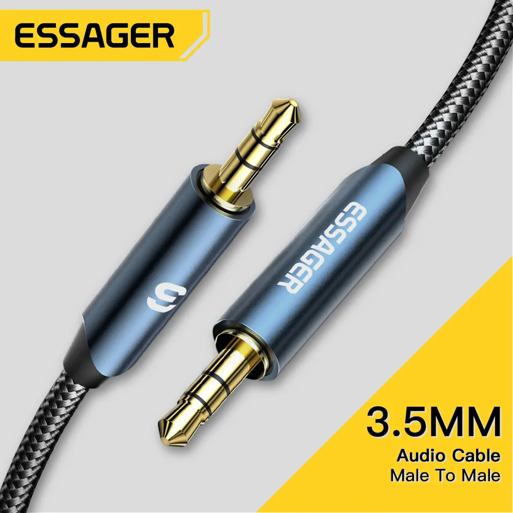 Essager-3-5mm-Jack-AUX-Cable-Audio-Auxiliary-Wire-Male-To-Male-Cord-For ...