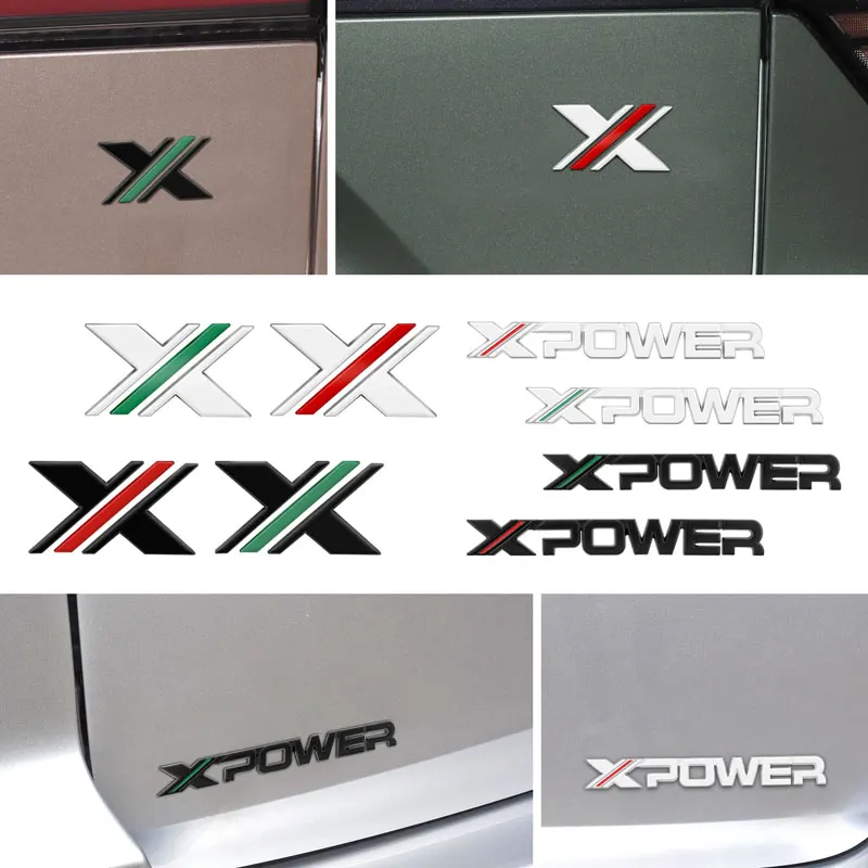 X-XPOWER-Logo-3D-Metal-Exteior-Auto-Side-Trunk-Sticker-Badge-Emblem-Car ...
