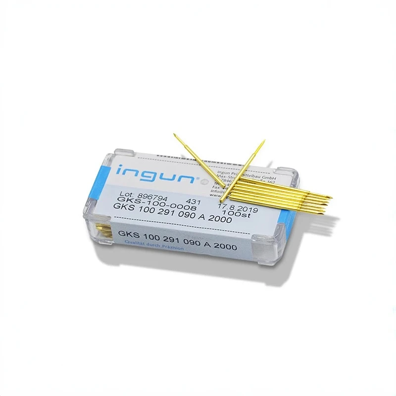 50-100PCS-INGUN-Probe-GKS100-291-090-A2000-A3000-Straight-Top-Pointed-0 ...