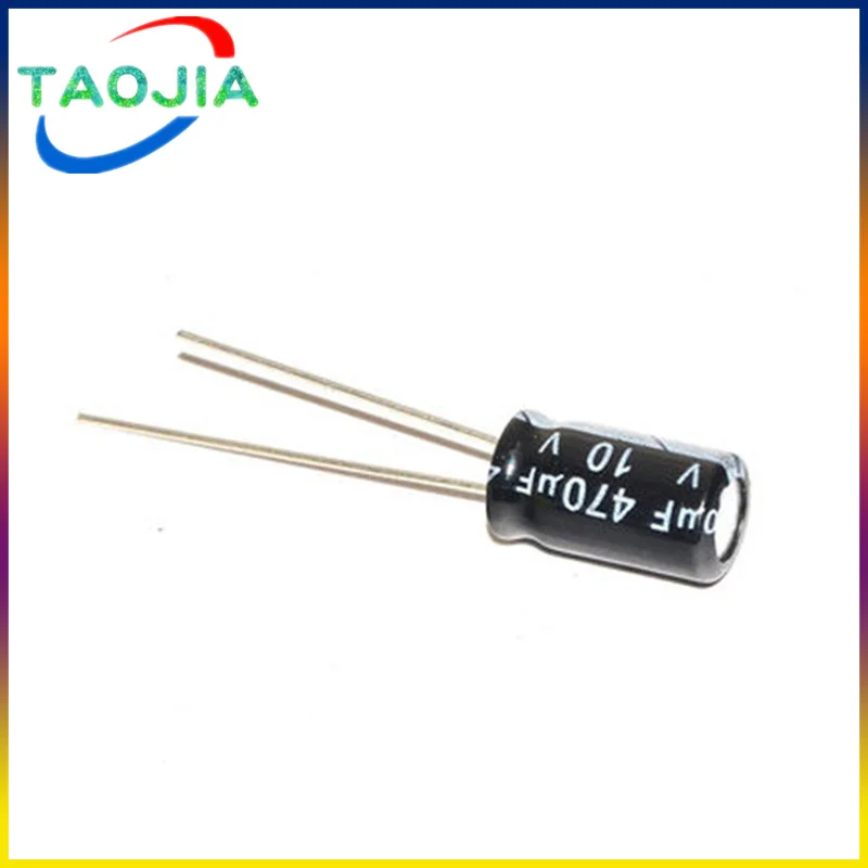 20pcs 470uf 10v 220mfd 10volt Aluminum Electrolytic Capacitor Radial ...
