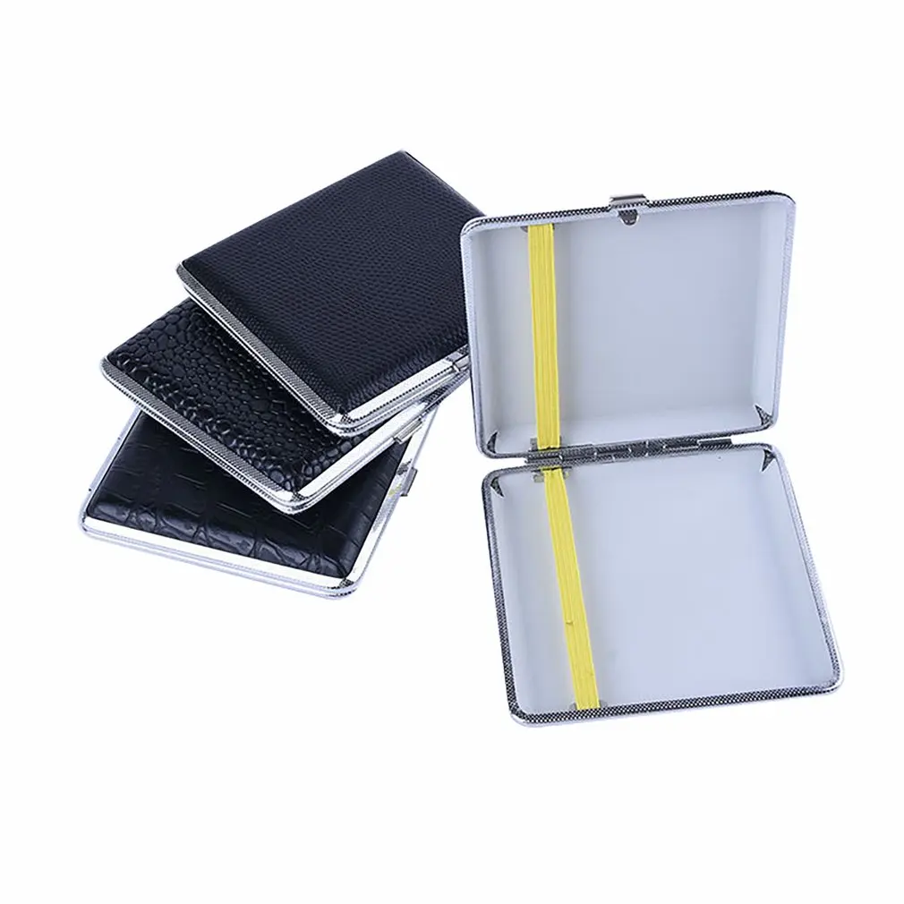 Cigarette-Cases-Portable-Leather-Cigars-Cigarettes-Cases-for-20-sticks ...