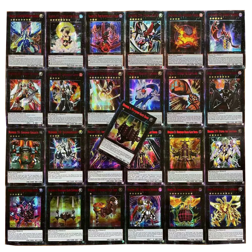 Yugioh Zexal Number Cards