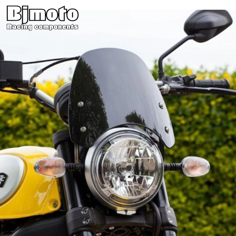 For-Ducati-Scrambler-Windscreen-Windshield-Wind-Shield-2021-2020-2019 ...