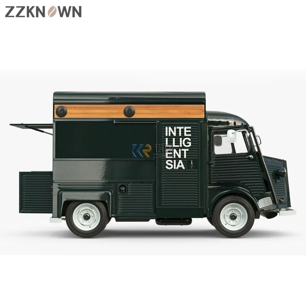 Outdoor Mobile Fast Food Trucks Cart Trailer Food Vending Van Catering ...