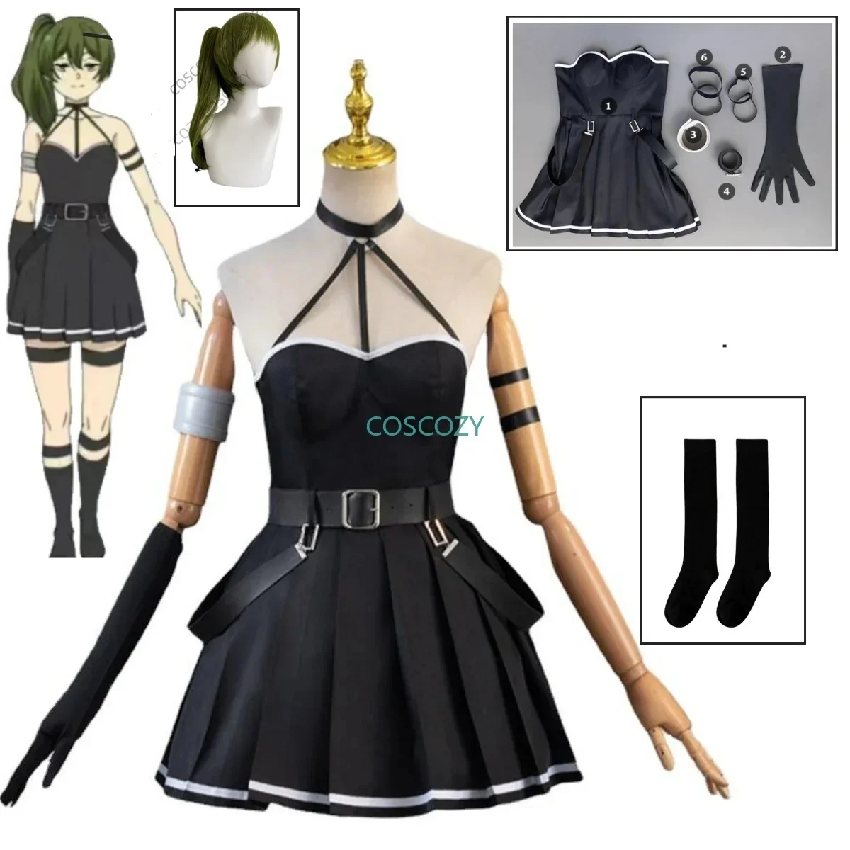 Ubel-Cosplay-Costume-Anime-Frieren-Beyond-Journey-s-End-Women-Girls ...
